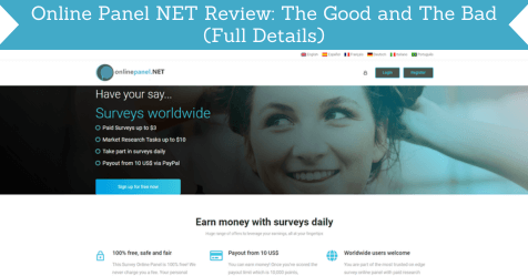 Online Panel NET Review: The Good and The Bad (Full Details)