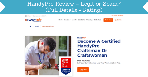 HandyPro Review – Legit or Scam? (Full Details + Rating)