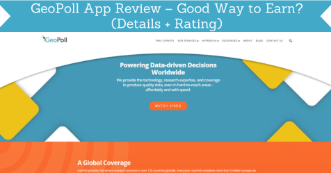 GeoPoll App Review – Good Way to Earn? (Details + Rating)