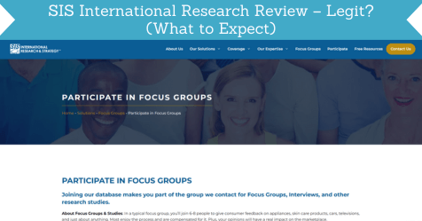 SIS International Research Review – Legit? (What to Expect)