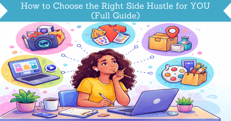 How to Choose the Right Side Hustle for YOU (Full Guide)